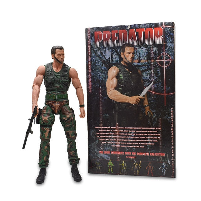 Arnold Schwarzenegger Predator Action Figure Collection - Action Anime ...
